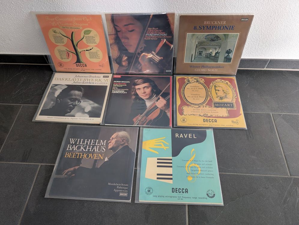 8 x Klassik DECCA 1953-77 VG+/NM (Gebraucht) in Honau für CHF 5 – mit ...