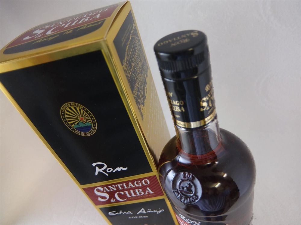 Rum Extra Anejo 12 anos Santiago de Cuba (Neu und originalverpackt) in ...
