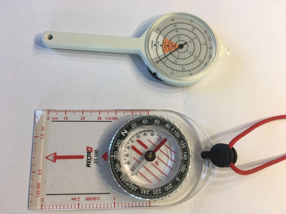 Kompass + Kartenmesser mit Stiel | Kaufen auf Ricardo