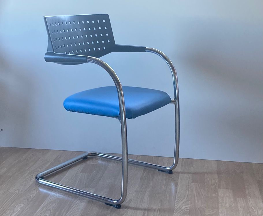 6 Stühle Vitra, freischwinger | Kaufen auf Ricardo