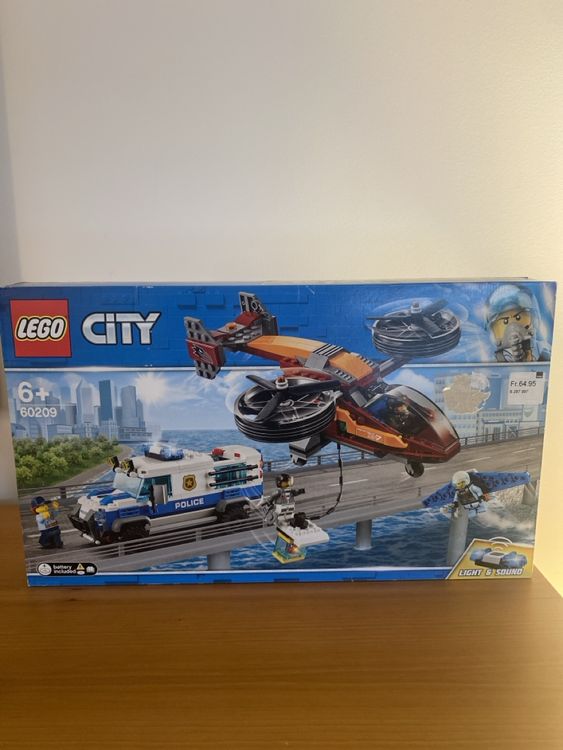 Lego City Polizei Helikopter NEU Light & Sound 60209 (Neu und ...