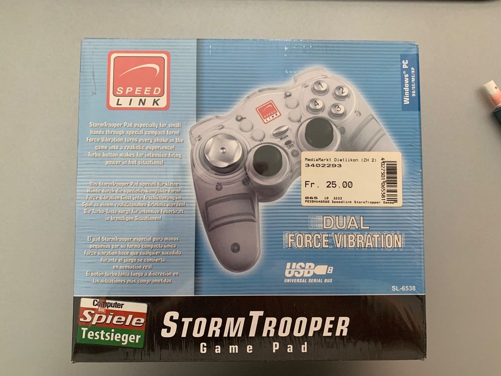 Game Pad Storm Trooper Speed Link | Kaufen auf Ricardo