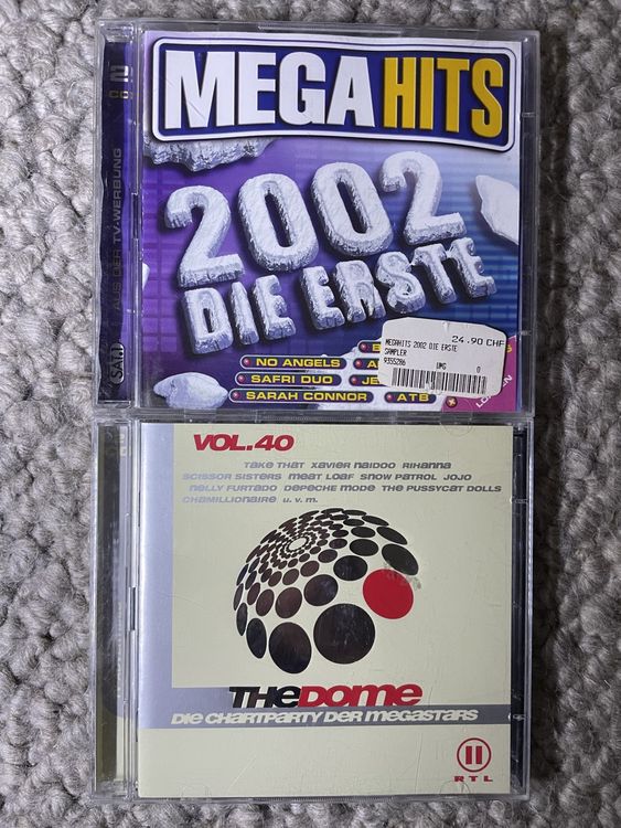 2 x Mega Hits + The Dome (Gebraucht) in Wil AG für CHF 1 – mit Lieferung auf Ricardo kaufen