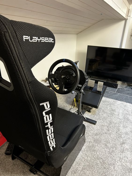 Sim Racing Setup. PS5 / Thrustmaster Steuerung / Playseat (Gebraucht ...
