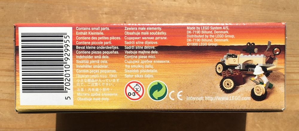 LEGO 2995 Adventurers Desert Car & Skeleton Neu & Sealed (Neu und ...