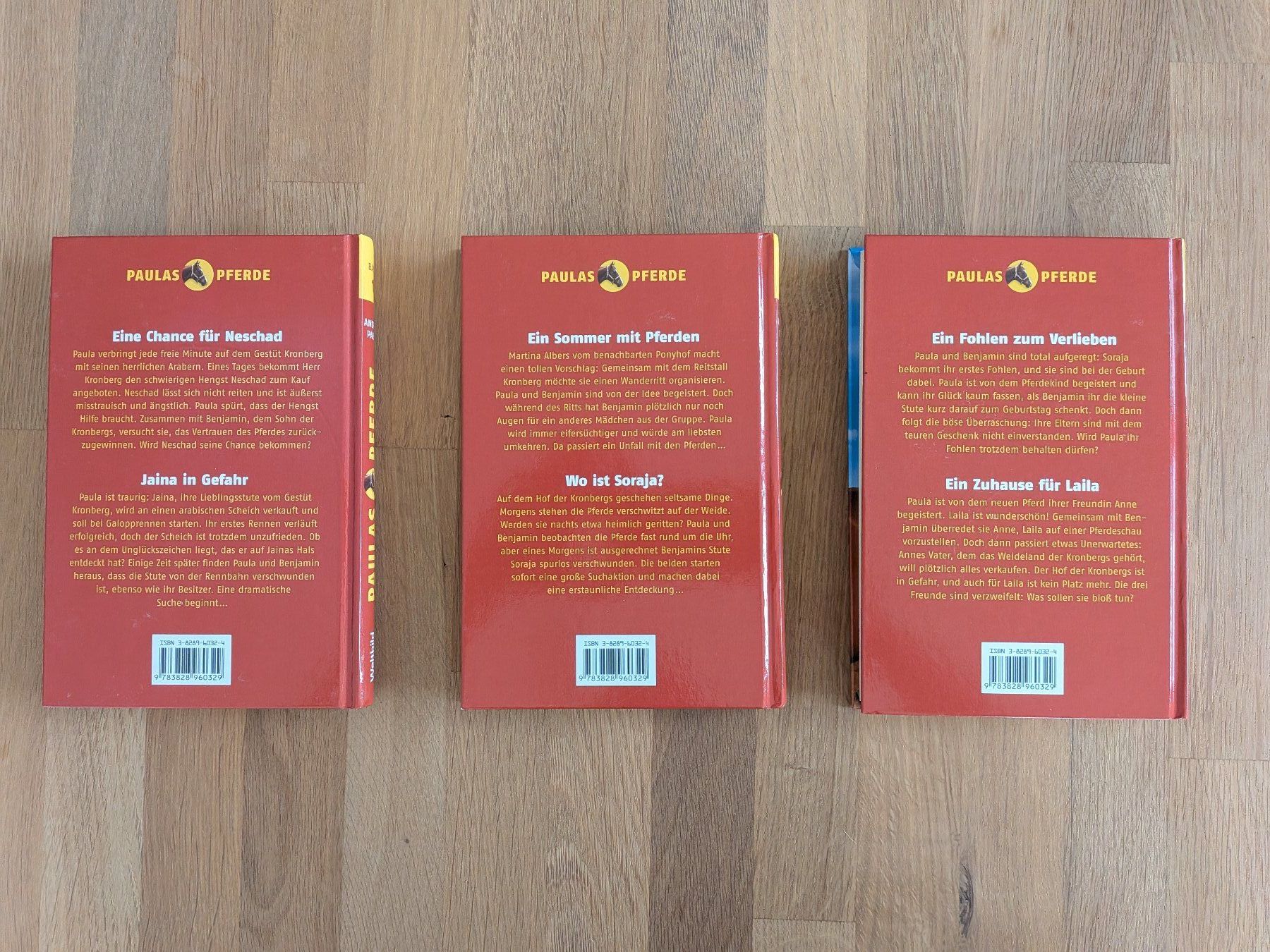 Paulas Pferde 1-6 - Andea Pabel (Pferdebücher / Abenteuer) (Gebraucht ...