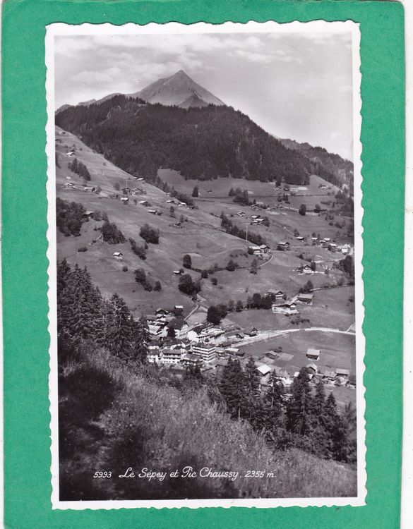 Le Sépey et Pic Chaussy 1958 | Kaufen auf Ricardo