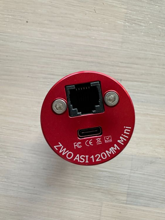 ASI 120mm mini CCD camera + 30mm f4 guide scope (Neu und ...