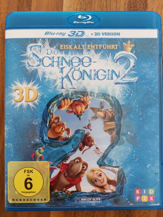 Blu Ray 3D & 2D - Die Schneekönigin 2 / Eiskalt entführt (Gebraucht) in Rheinfelden für CHF 6.5 ...