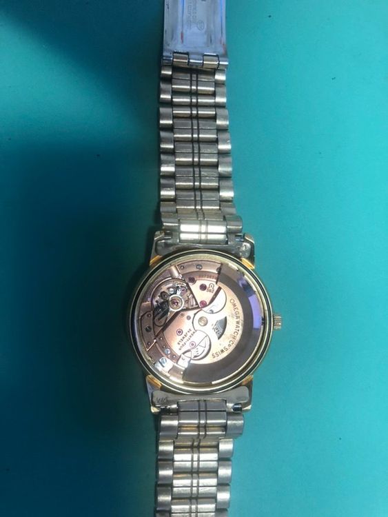 Omega Seamaster Automatic 18K Gold 166.003 Date | Kaufen auf Ricardo
