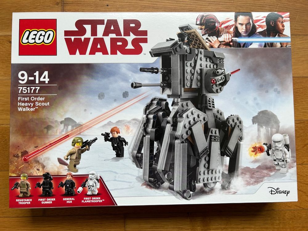 LEGO STAR WARS 75177 FIRST ORDER HEAVY SCOUT WALKER Neu&OVP | Kaufen ...