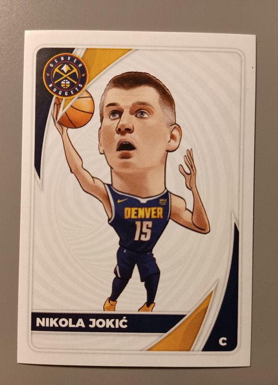 NBA NIKOLA JOKIC Comic Art Denver Nuggets Panini Sticker | Kaufen auf ...