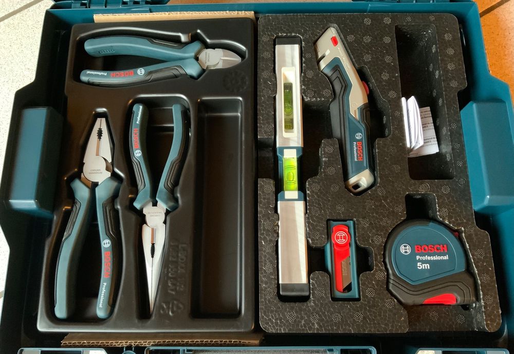 BOSCH ZANGEN-HANDWERKZEUG-SET MIT L-BOXX 102 (Neu und originalverpackt) in Ennenda für CHF 51 ...
