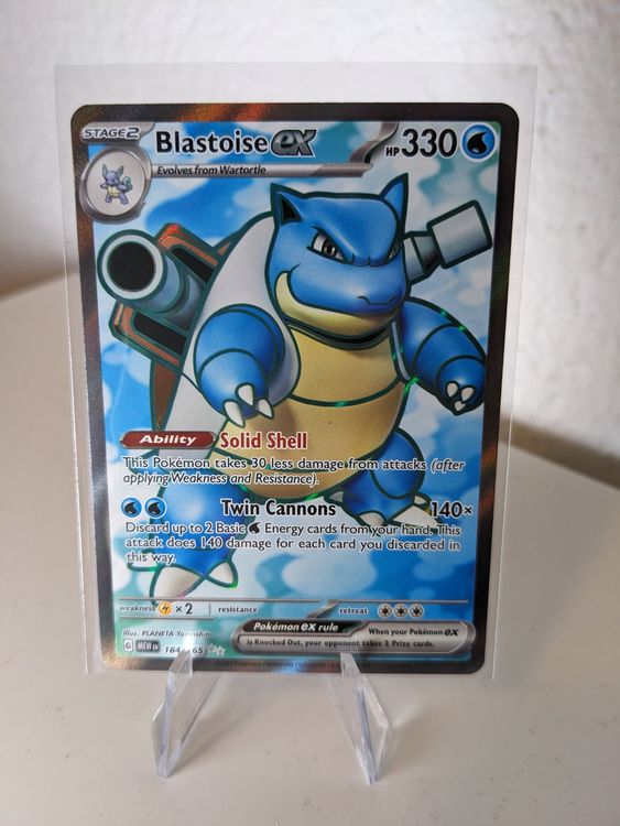 Pokemon 151 - Blastoise EX ( EN ) (Neu (gemäss Beschreibung)) in Kappel ...