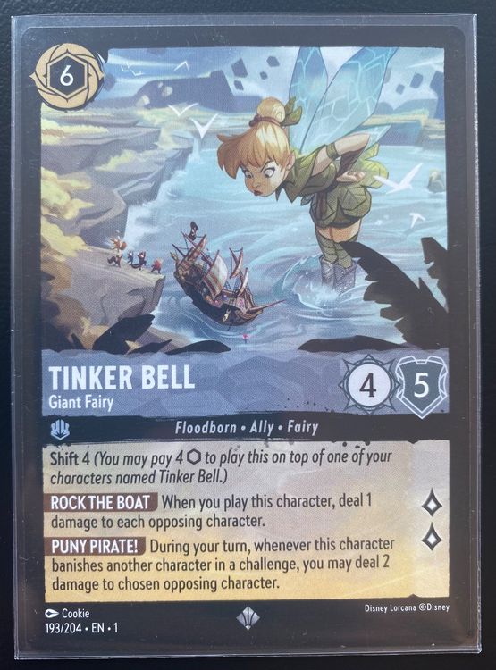 LORCANA - TINKER BELL - 193/204 SUPER RARE | Kaufen auf Ricardo