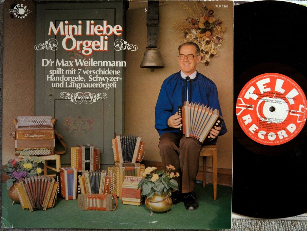 Max Weilenmann Mini Liebe Örgeli LP🛀 Swyz.& Langnauerörgeli (Gebraucht ...