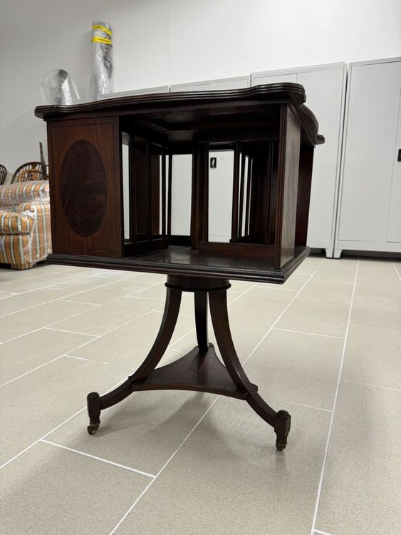 Antique Vintage Mid 20th Century English Library Side Table (Gebraucht ...