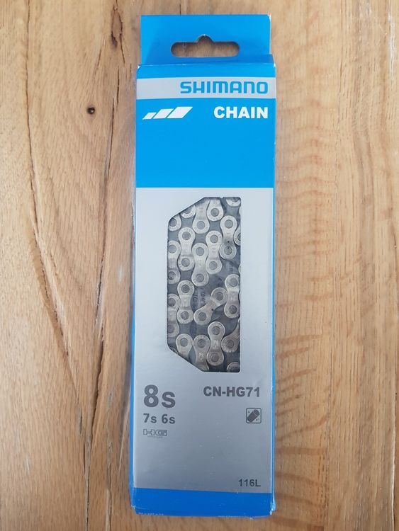 Shimano CN-HG71 6-8 Fach Kette (Nuovo e nell'imballaggio originale) a Dagmersellen per CHF 20 ...