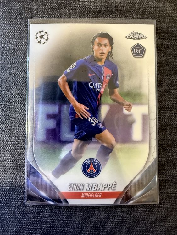 Topps Chrome Ethan Mbappé Paris Saint-Germain | Kaufen auf Ricardo