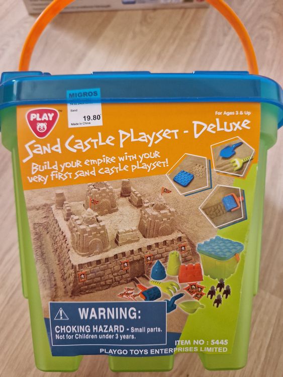 NEU Sand Castle Playset DeLuxe Sandkastenspielzeug (Neu und ...