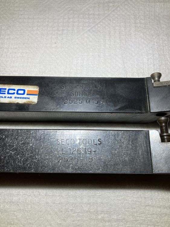 Seco 25x25 Aussendrehstähle mit Wendeplatten (Gebraucht) in Worben für CHF 40 – mit Lieferung ...
