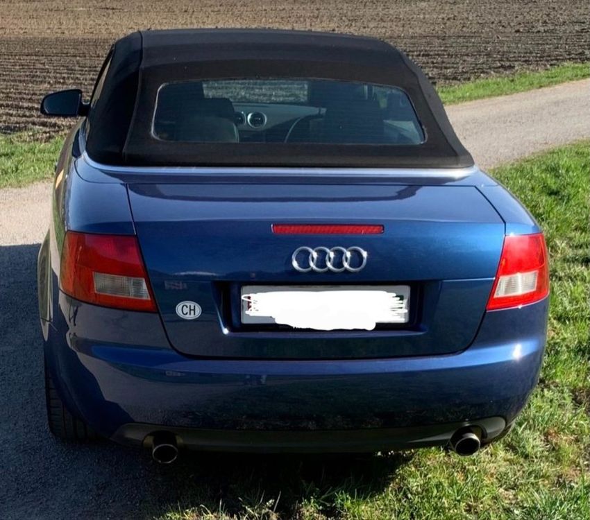 Faszinierend Audi A4 Cabrio Gebraucht Ebenbildbrend6229