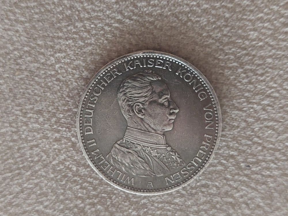 3 Mark 1914 Silbermünze Deutsches Reich | Kaufen auf Ricardo