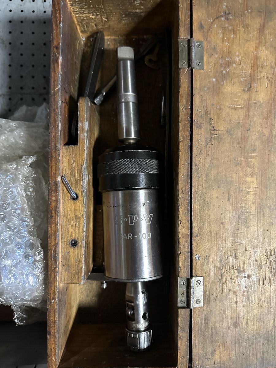 S.P.V. AR-100 Gewindeschneidapparat – Tapping Head – Swiss M (Gebraucht ...