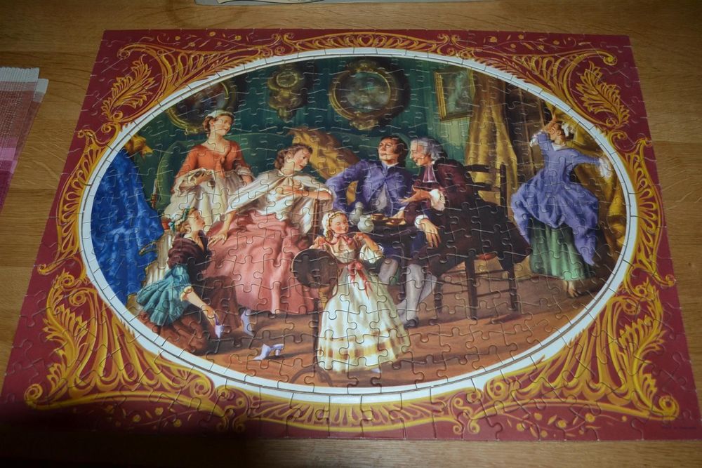 Oval Puzzle JIG-SAW (Gebraucht) in Strengelbach für CHF 5 – mit ...