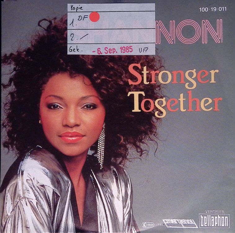 Shannon - Stronger Together single 7 (Gebraucht) in Russo für CHF 2 ...