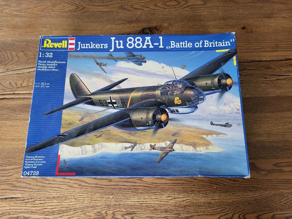 Revell 1:32 Junkers Ju 88a-1 Battel of Britain (Neu und originalverpackt) in Altenrhein für CHF ...