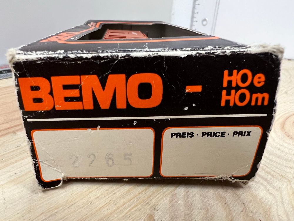 Bemo 2265 191 RhB Materialwagen, H0m (Gebraucht) in Brislach für CHF 13 ...