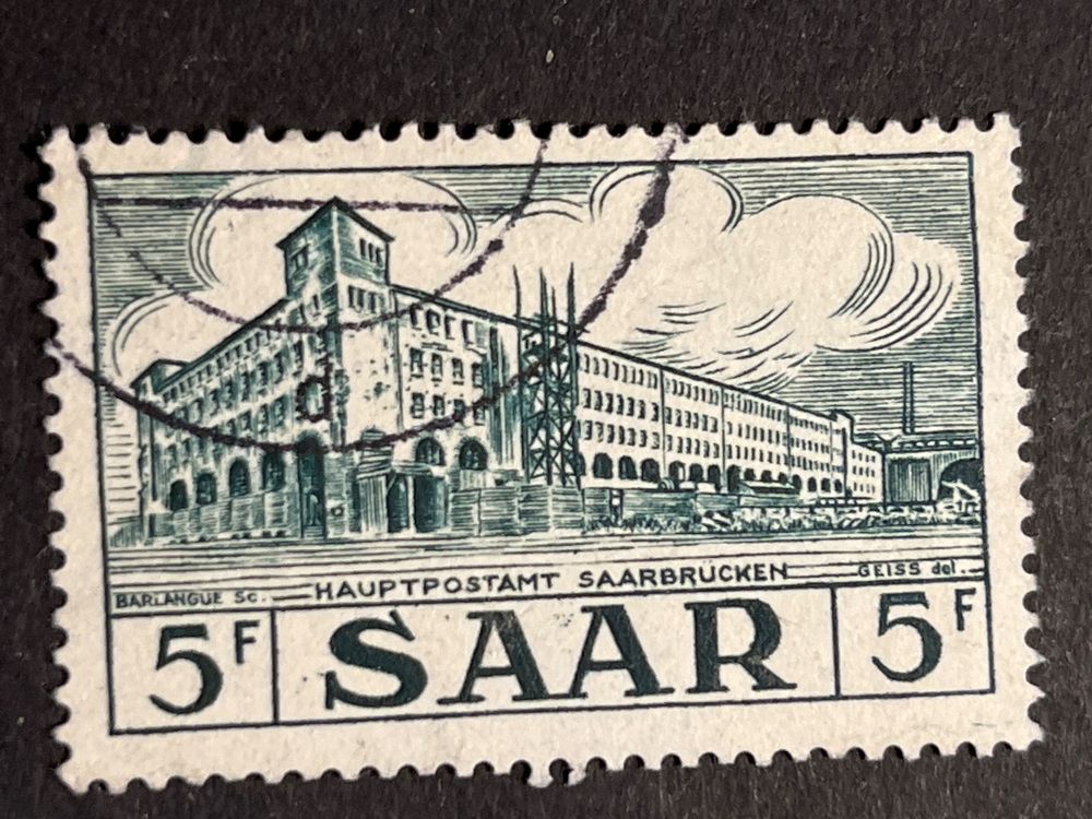 SAAR Briefmarke | Kaufen auf Ricardo