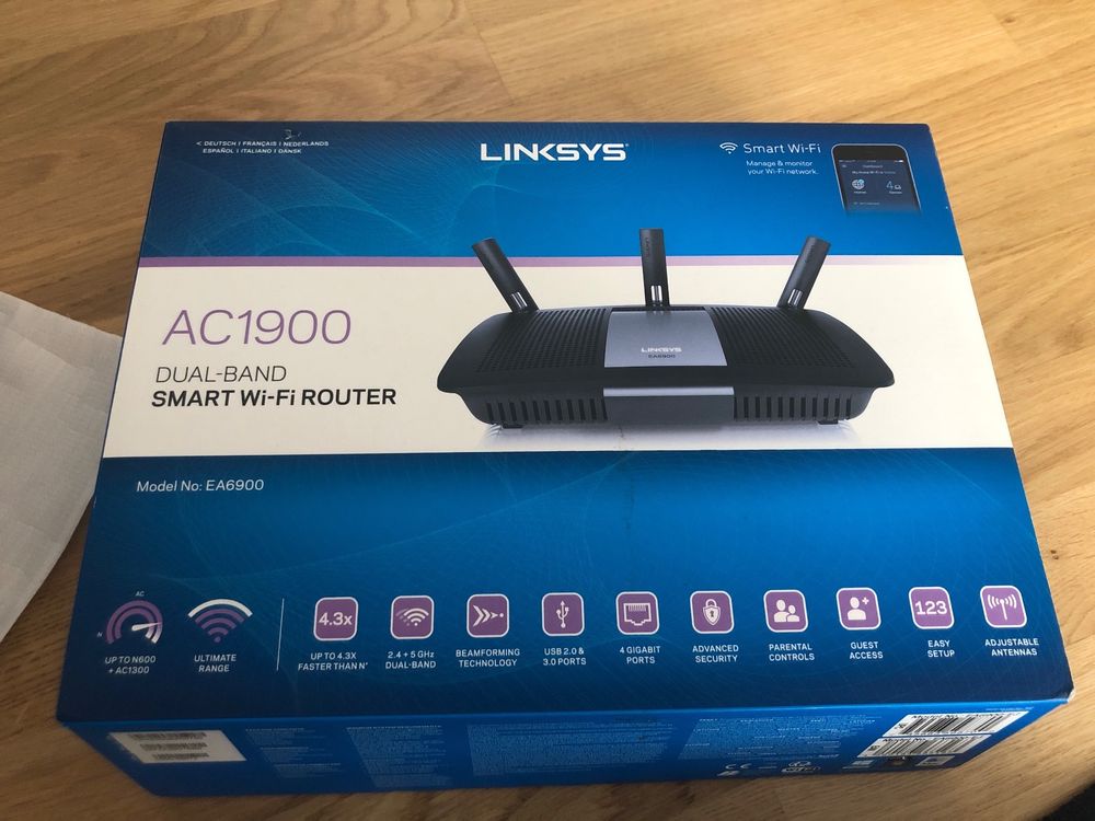 Linksys EA6900/AC1900 Wifi Router (Neu (gemäss Beschreibung)) in Belp ...