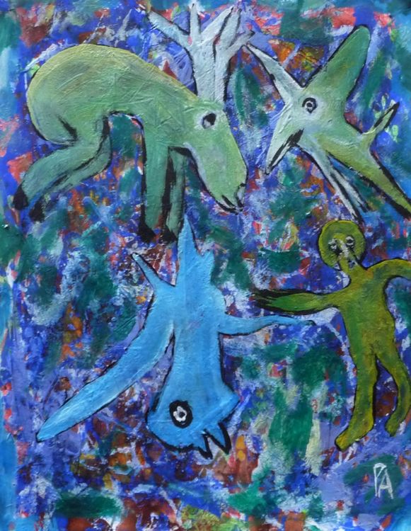 art brut Malerei - Peter Ammon (Gebraucht) in Basel für CHF 10 – mit ...