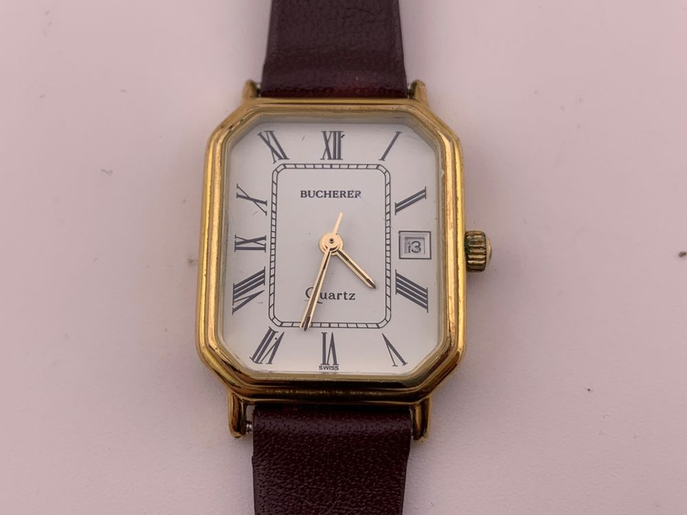 BUCHERER montre femme / Damenuhr läuft (Gebraucht) in Biel/Bienne für CHF 1 – mit Lieferung auf ...
