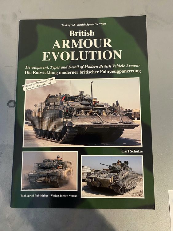 BUCH DE BRITISH ARMOUR EVOLUTION TANKOGRAD (Gebraucht) in MÜHLEDORF/SO ...