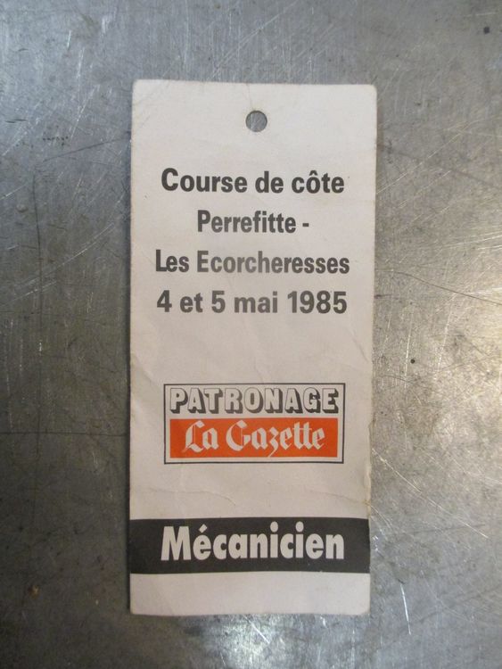 COURSE DE CÔTE MOTO 1985 MÉCANO PERFITTE LES ECHORCHERESSE | Kaufen auf ...
