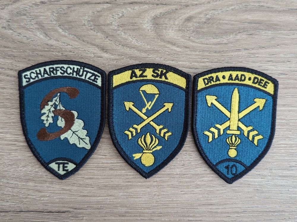 Badge Abzeichen Set (KSK) AAD10 Scharfschütze AZSK mit Klett | Kaufen auf Ricardo