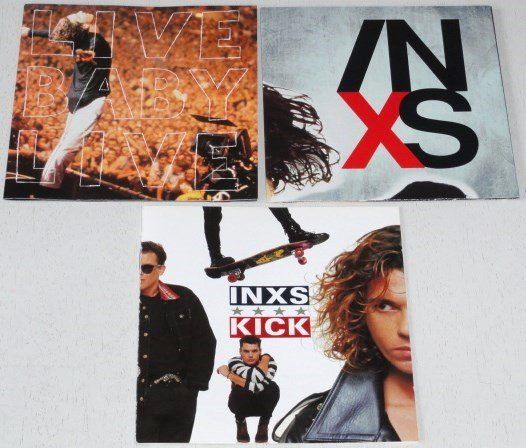 3CD's - INXS - Kick, X & Live Baby Live [Mercury] | Kaufen auf Ricardo
