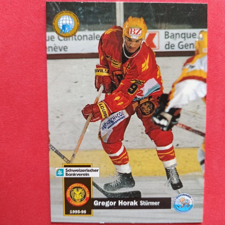 Gregor Horak - SC LANGNAU - 1995/96 (Gebraucht) in Dübendorf für CHF 4 ...