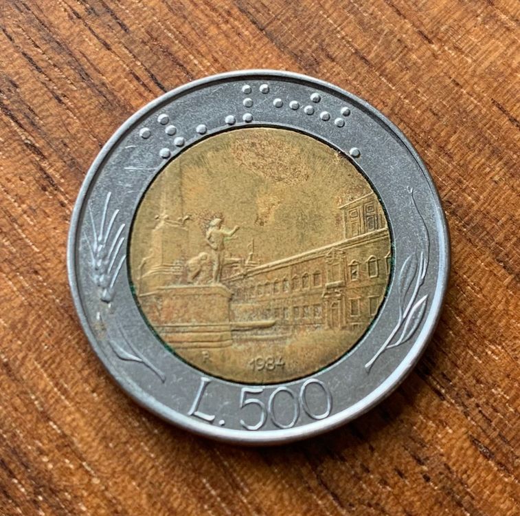 Italien 500 Lire 1984 | Kaufen auf Ricardo