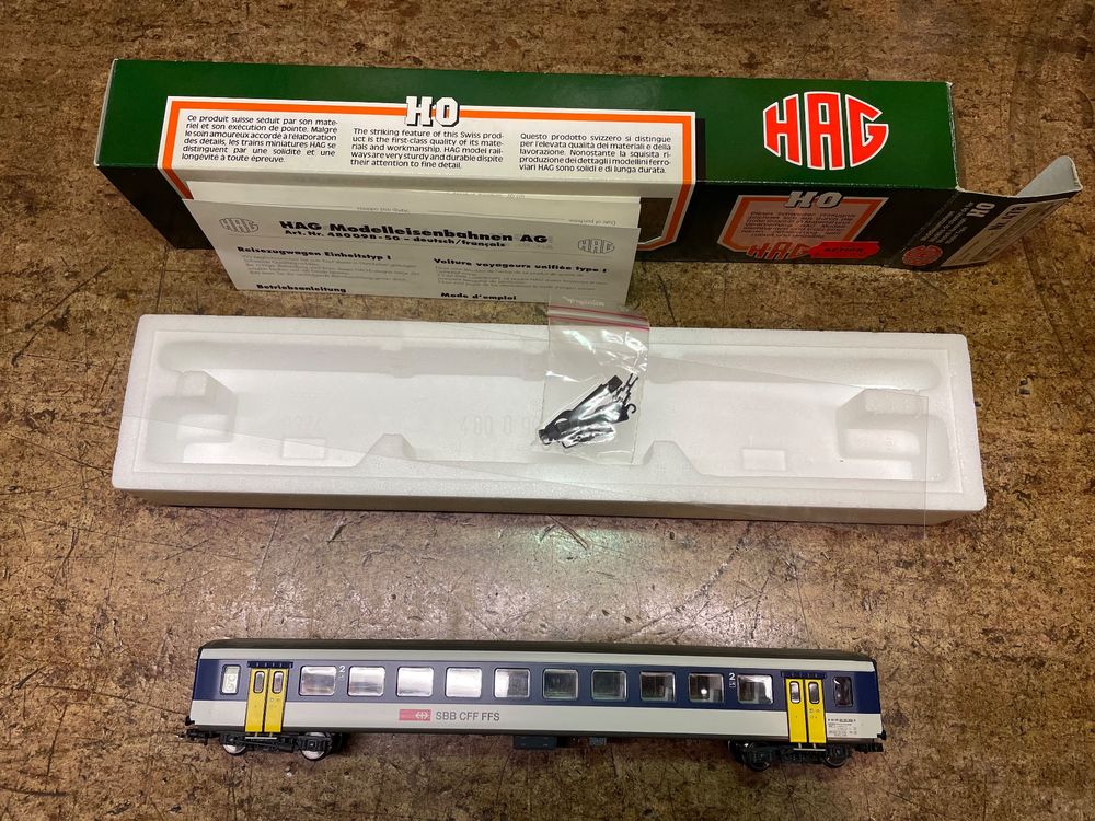 Reisezugwagen NPZ EW1 2.Kl. HAG H0 AC | Kaufen auf Ricardo