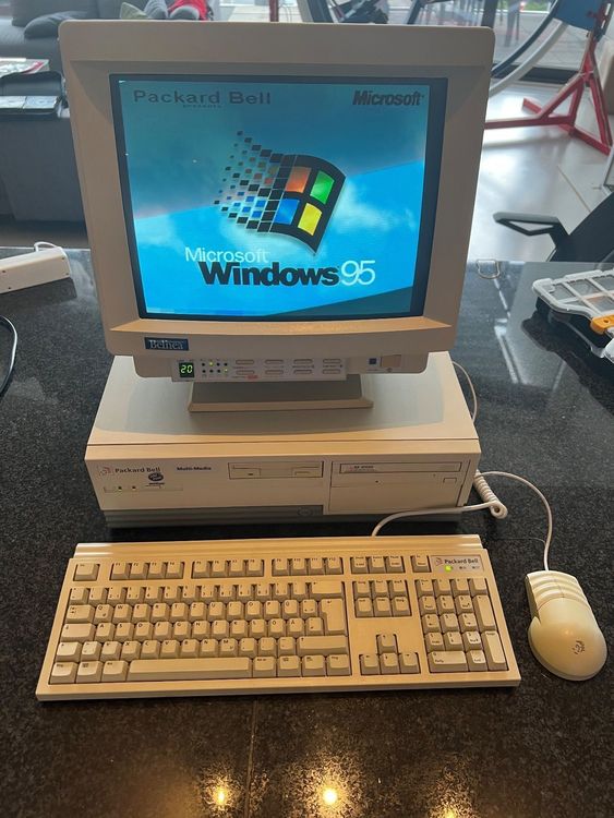 Packard Bell Pentium 120 MHz vintage, retro pc | Kaufen auf Ricardo