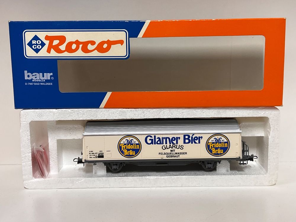 Roco Glarner Bier baur MODELLE H0 AC (Neu und originalverpackt) in ...