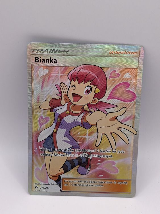 Pokemon Trainer Bianka/ Whitney Full Art Rare Card - German | Kaufen ...