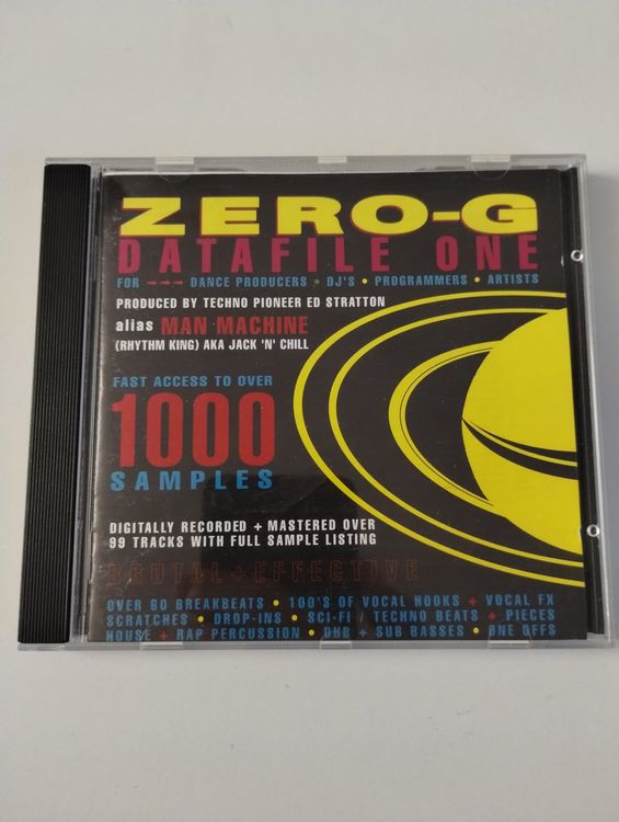 Legendäre Sampling CD Zero-G Datafile One | Kaufen auf Ricardo