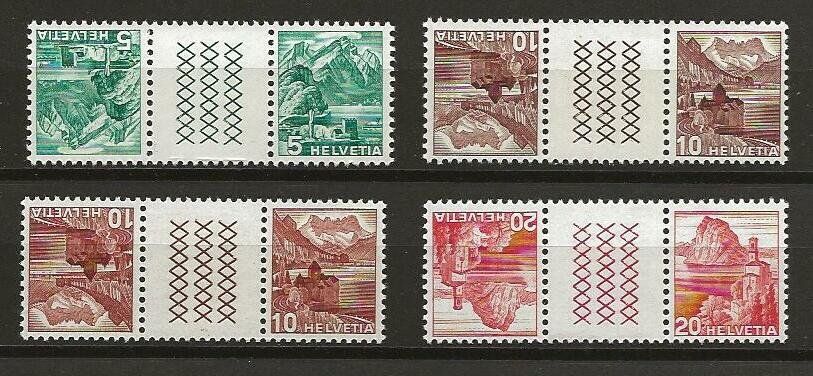 1936 Serie Landschaften Zwischensteg mit 3 Kreuzreihen ** | Kaufen auf Ricardo