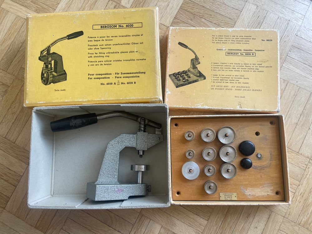 Bergeon 6020 Pressstock (Gebraucht) in Worblaufen für CHF 97 – mit ...