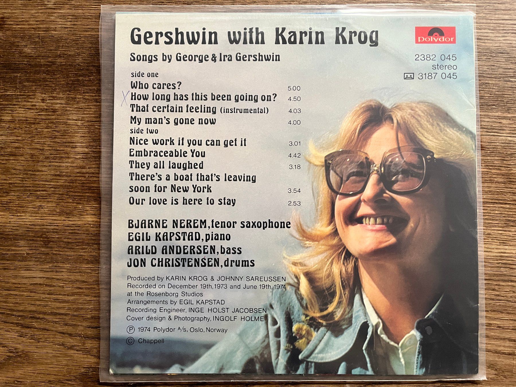 George Gershwin & Karin Krog - Vinyl LP - Top Zustand! (Gebraucht) in Zürich für CHF 15 – mit ...